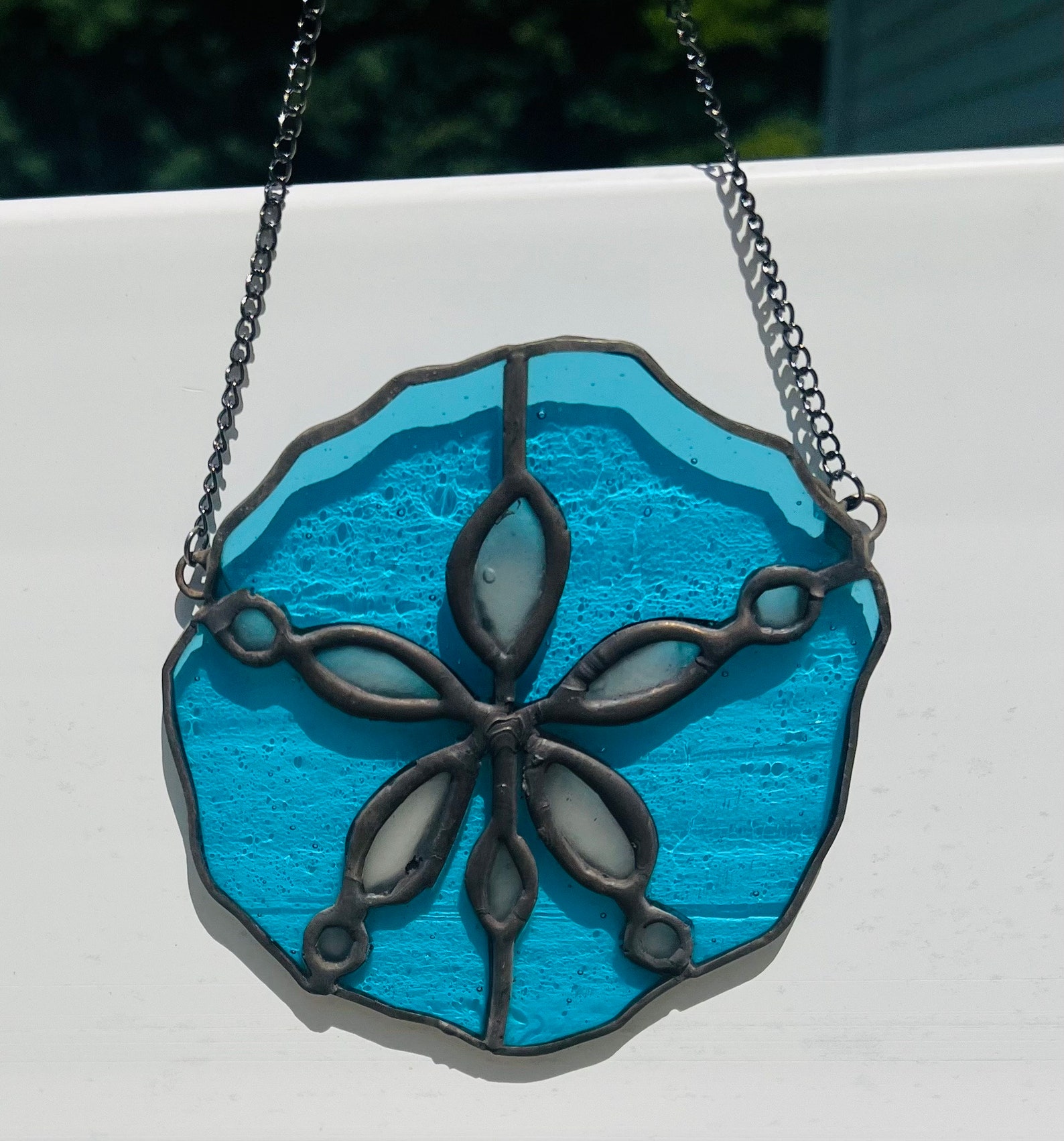 Stained Glass Sand Dollar - Etsy