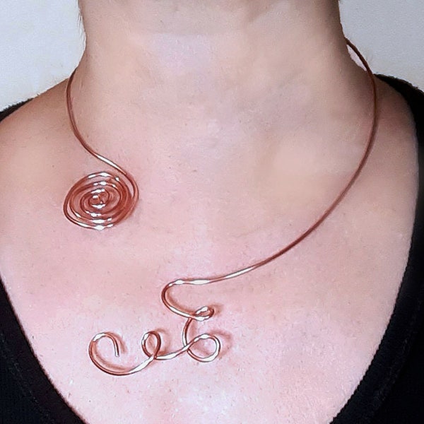 Copper Collar - Etsy