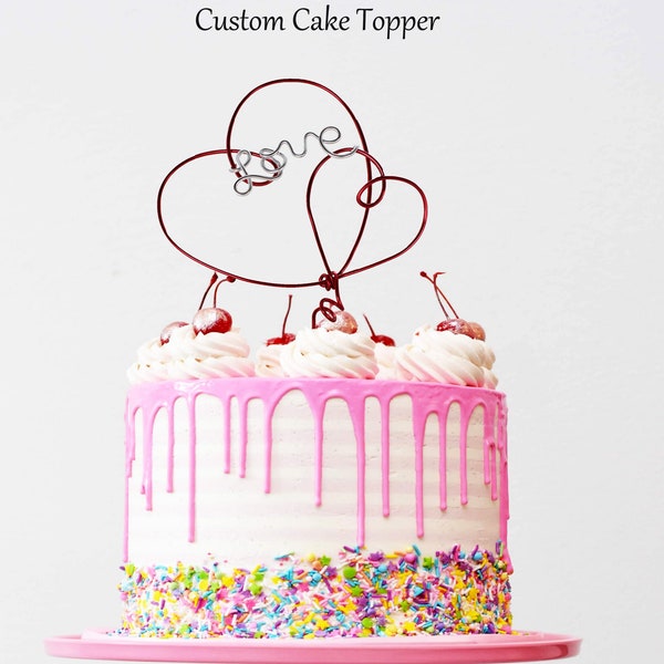 Wire Cake Topper - Etsy