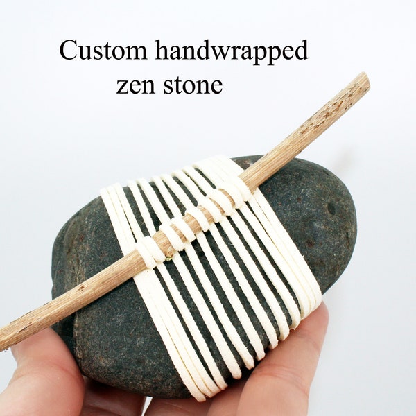 Wrapped Rock - Etsy