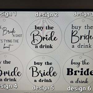 Buy the Bride a Drink Bracelets, Scannable QR Code Bangles ...