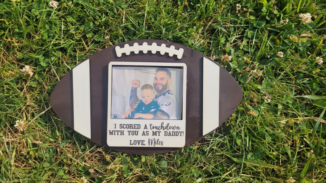Personalizable We Scored A Touchdown With You as Our Dad Football ...
