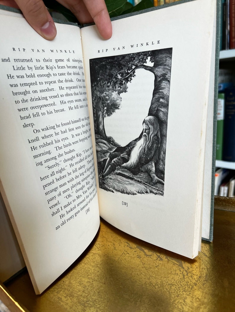 Rip Van Wrinkle/the Legend of Sleepy Hollow adapted - Etsy