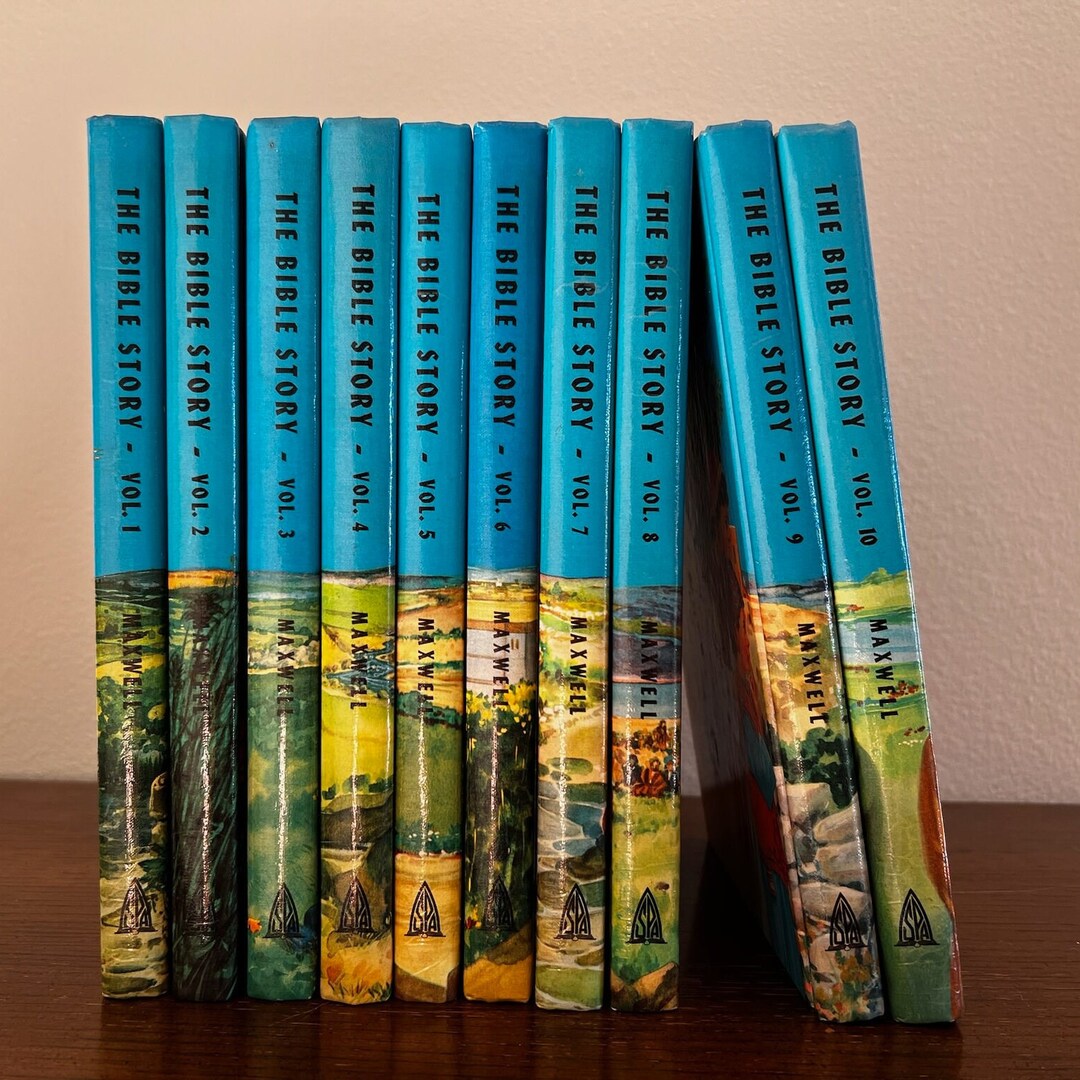 The Bible Story COMPLETE SET by Arthur S. Maxwell - Etsy