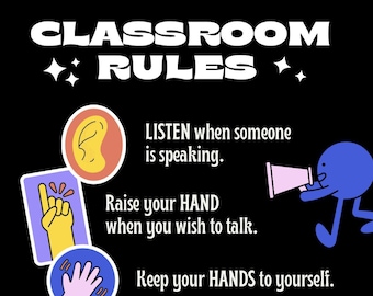 Science Lab Rules Poster - Etsy UK