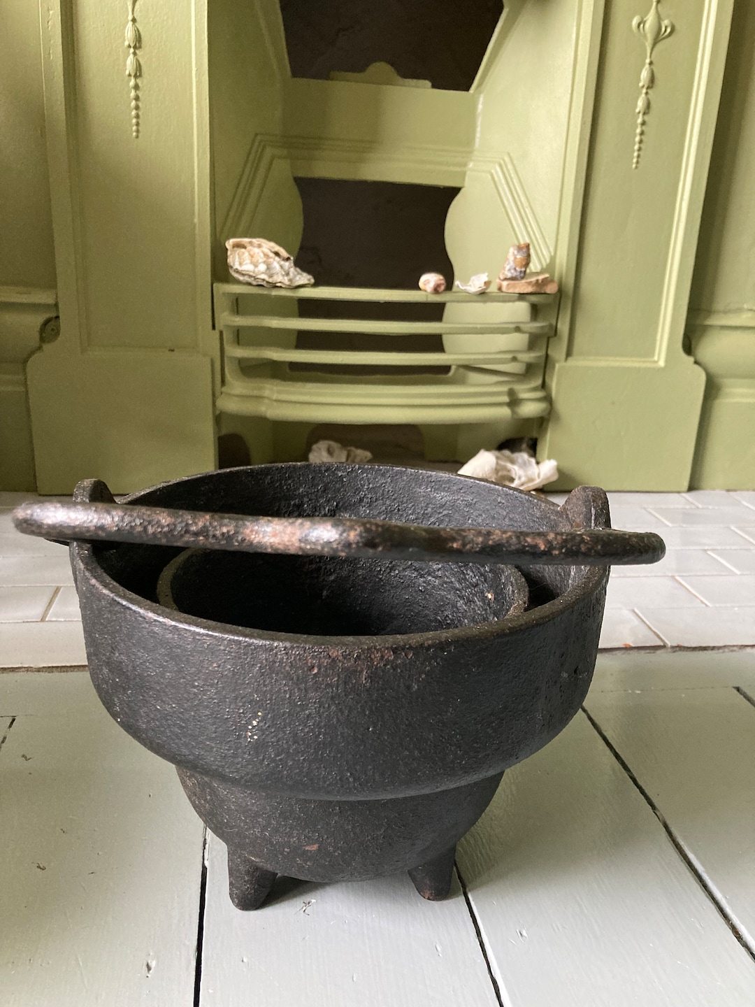 Iron Cauldron Extra Large - Etsy