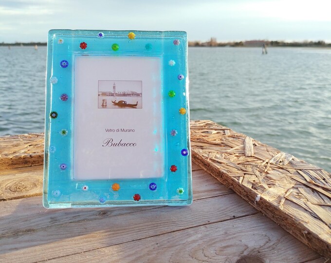 Frames Made of Authentic Murano Glass, Cadre Photo En Verre, Glass ...