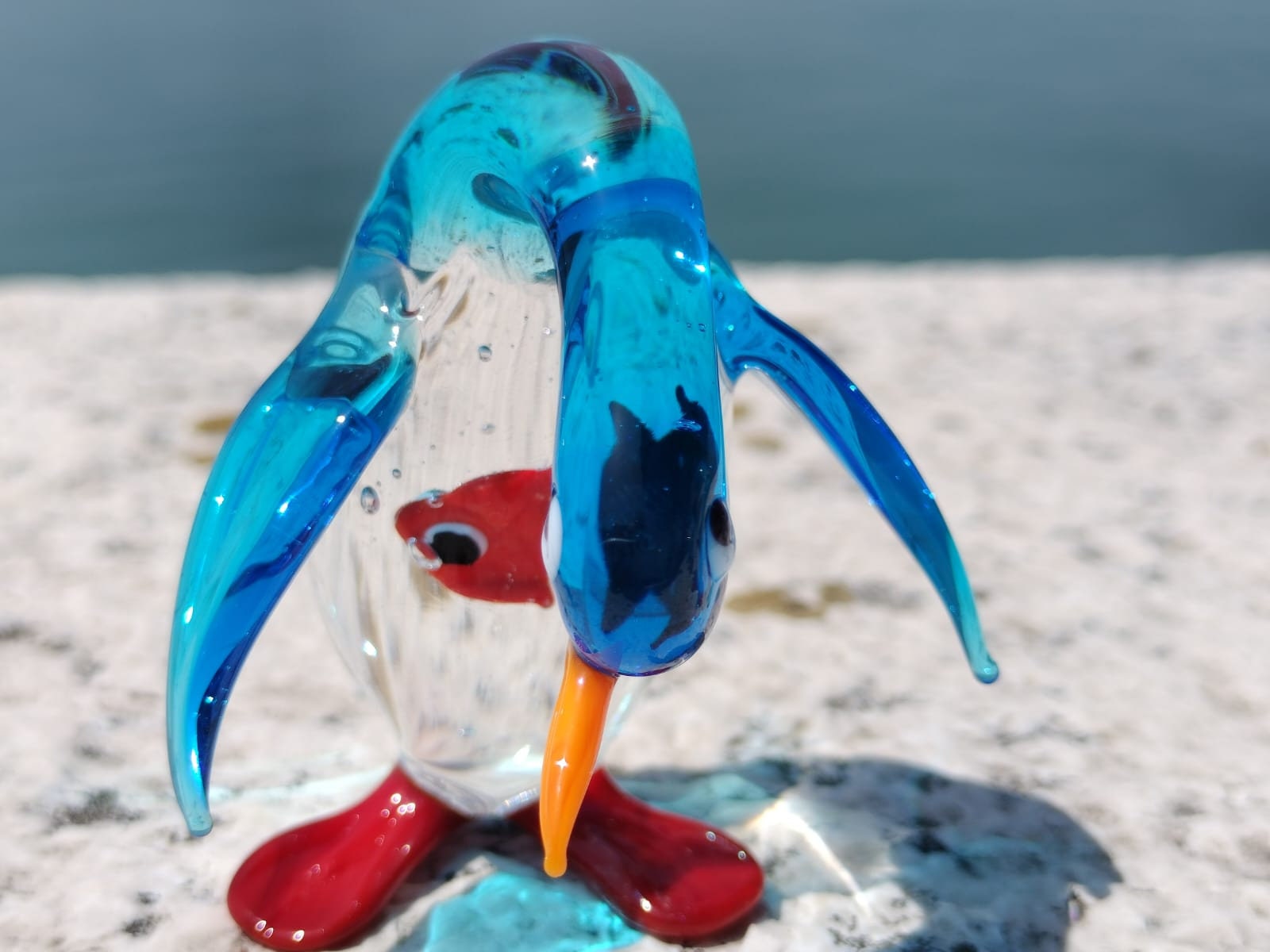 Murano Glass Aquarium With Goldfish, Aquarium With Goldfish, Aquarium ...