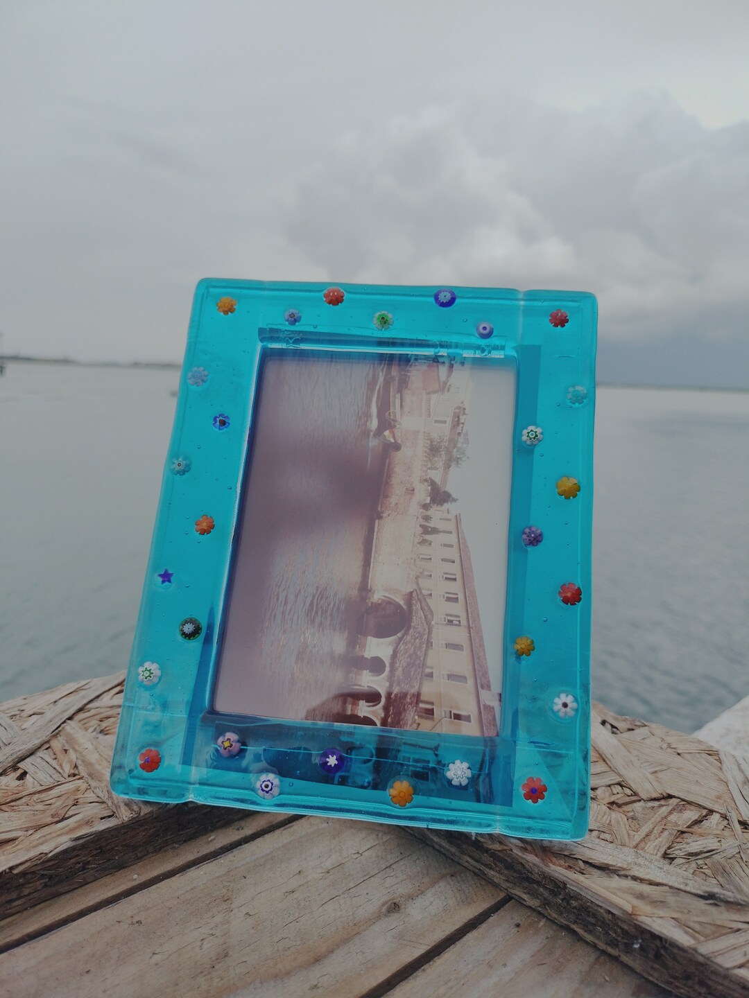 Frames Made of Authentic Murano Glass, Cadre Photo En Verre, Glass ...