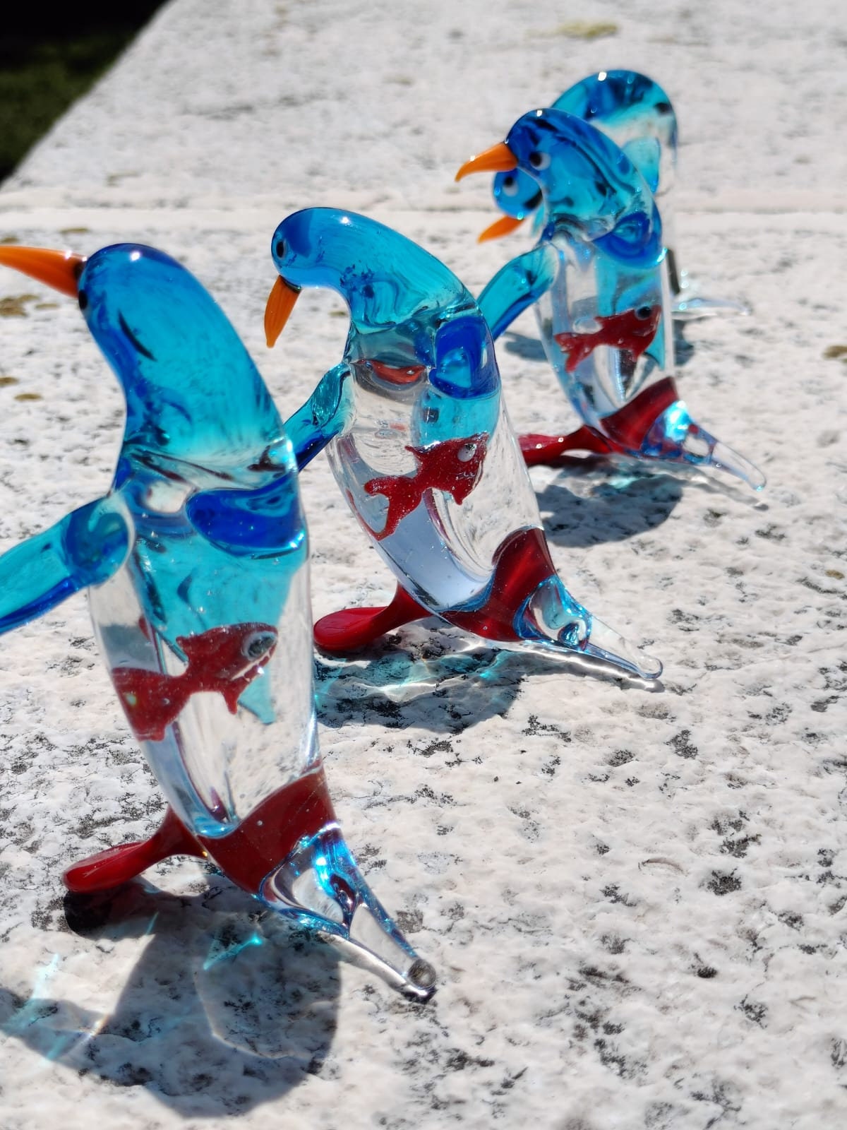 Murano Glass Aquarium With Goldfish, Aquarium With Goldfish, Aquarium ...