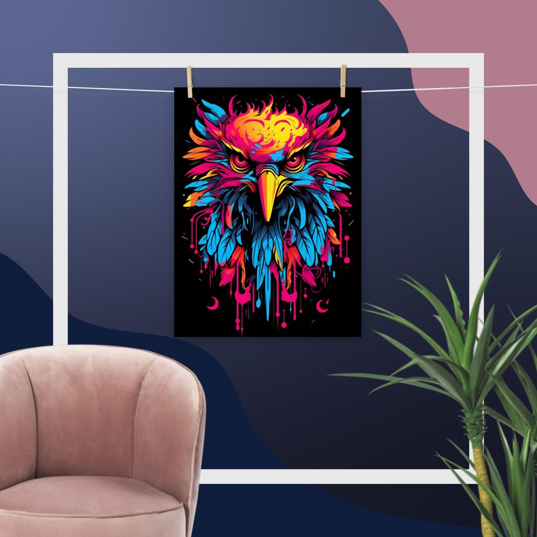 Eagle Stare Poster - Etsy
