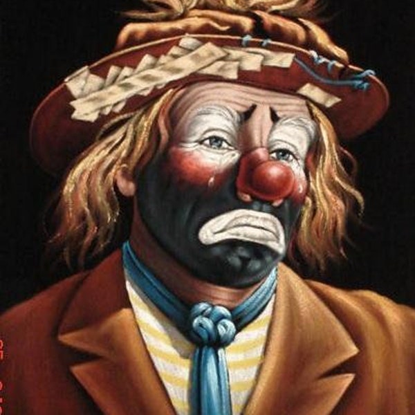Sad Clown - Etsy