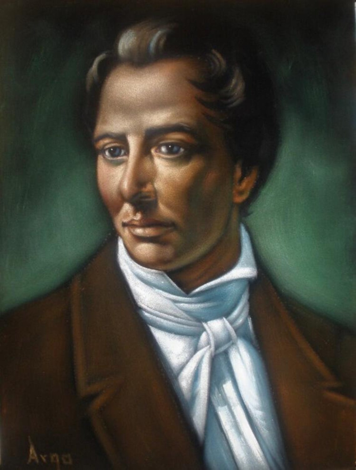 Joseph Smith Black Velvet Original Oil Painting Hand Painted - Etsy