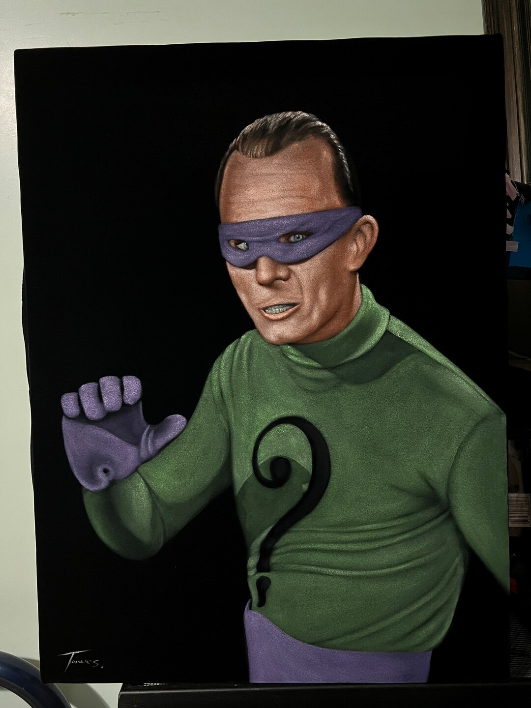 Classic the Riddler Villain 1960's the Batman Tv Series Frank Gorshin ...