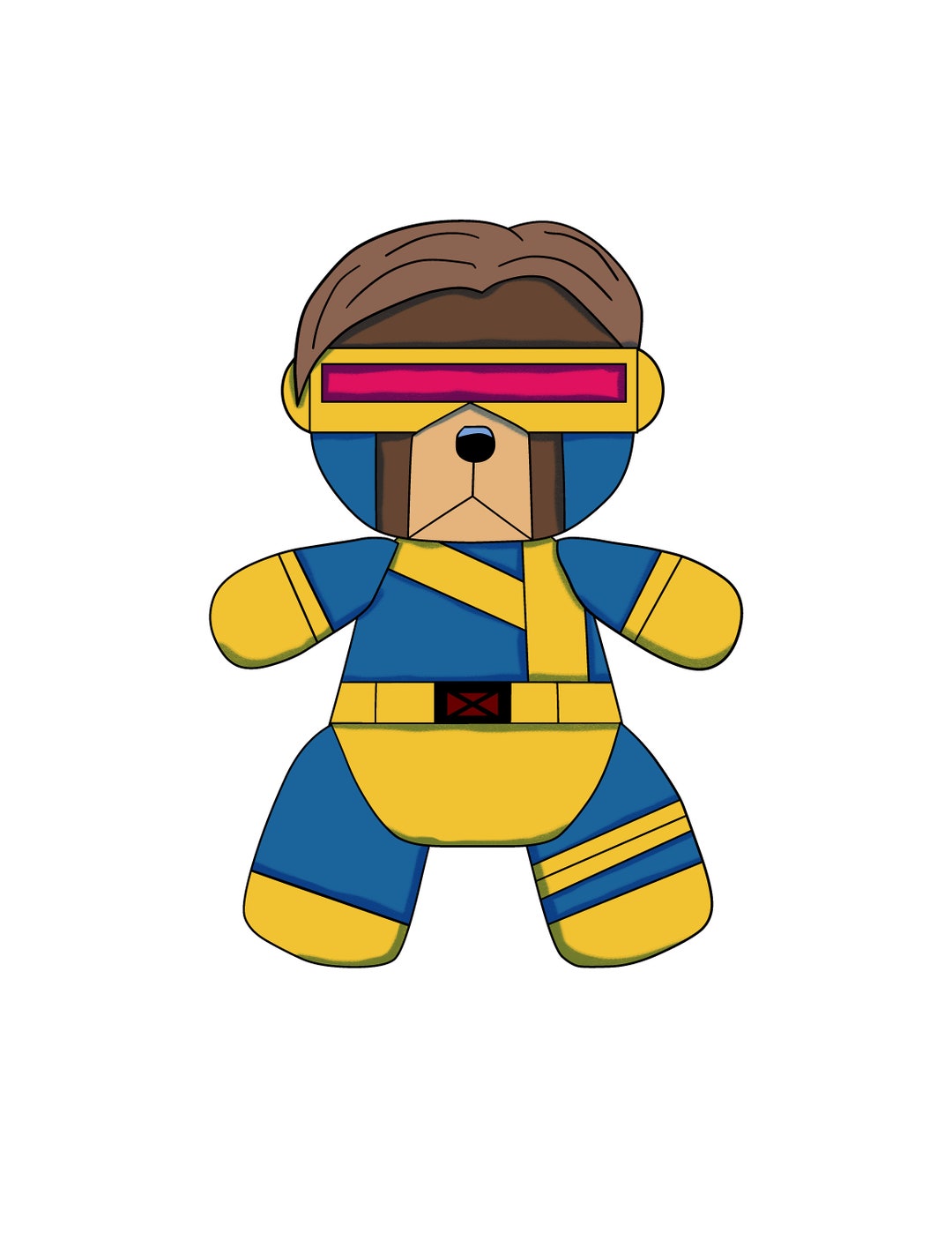 Bearly Cyclops Sticker - Etsy