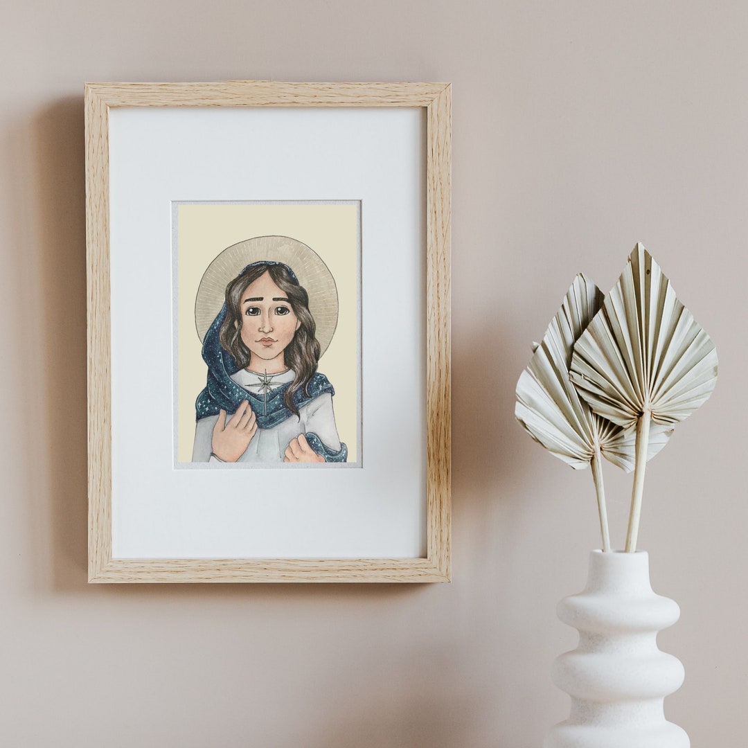 Stella Maris our Lady, Star of the Sea 4x6 Print/ Holy Card - Etsy