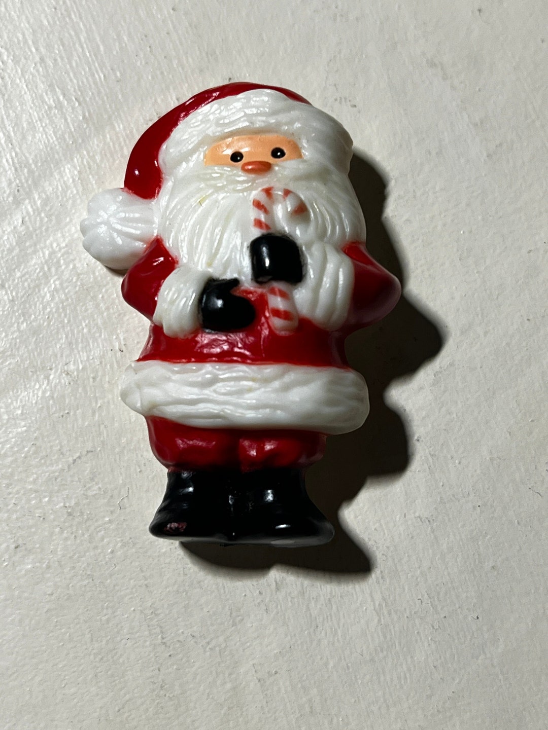 Hallmark Santa Pin - 1977 - Etsy