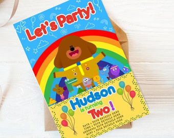 Cbeebies Invitations - Etsy UK