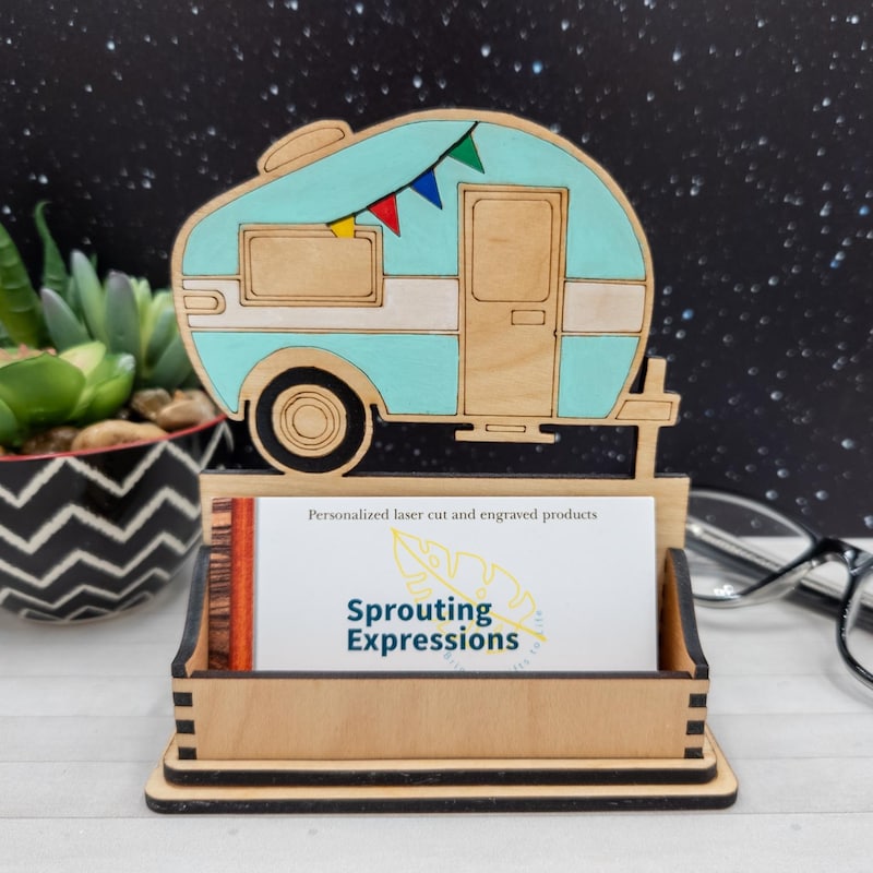 Business Cards for Camper - Etsy