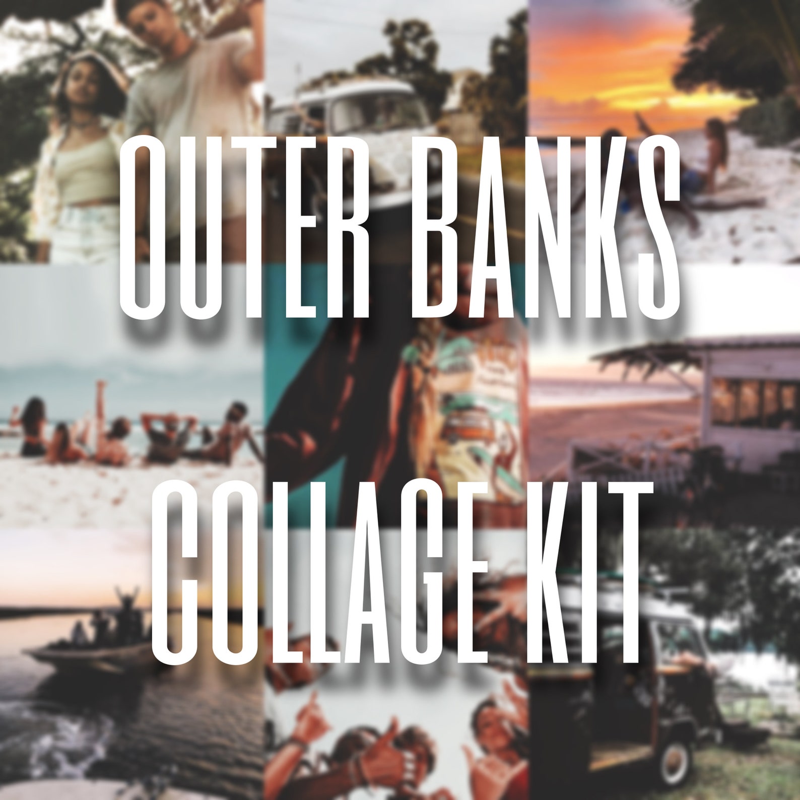 Outer Banks Collage Kit - Etsy