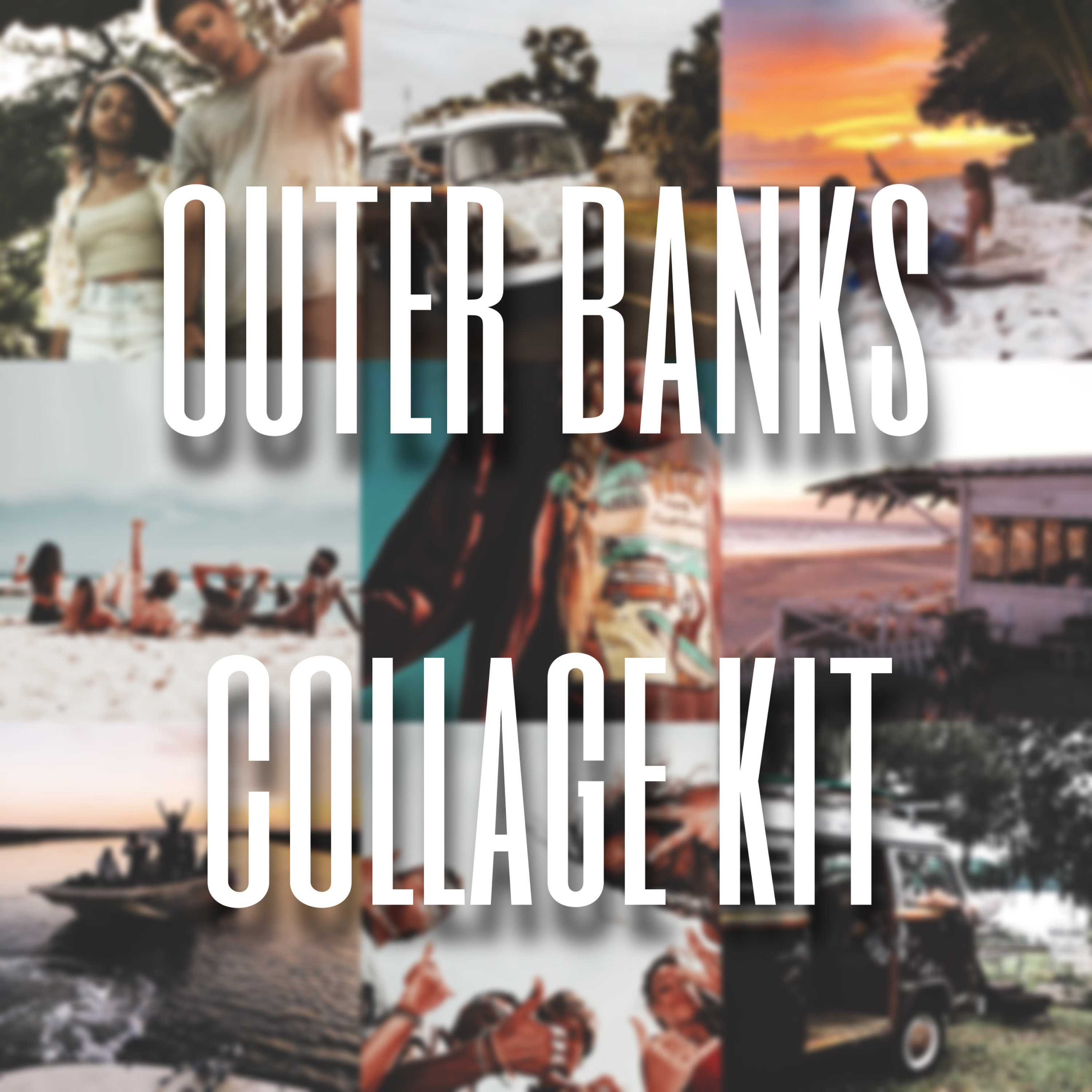 Outer Banks Collage Kit - Etsy Canada