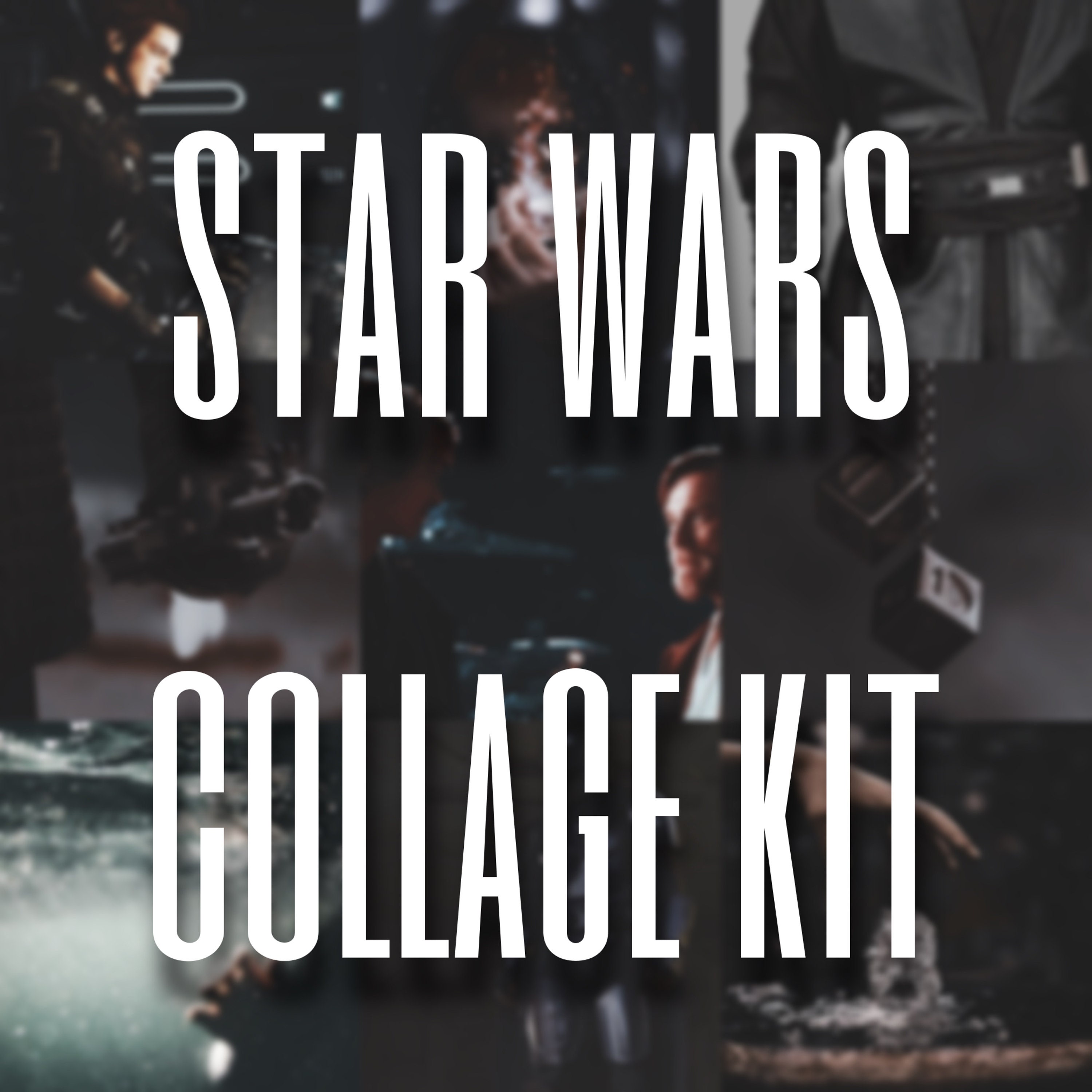 Star Wars Collage Kit - Etsy