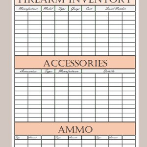 Valuables Log | Firearm Log | Vehicle Log | Items Log | Item Inventory ...