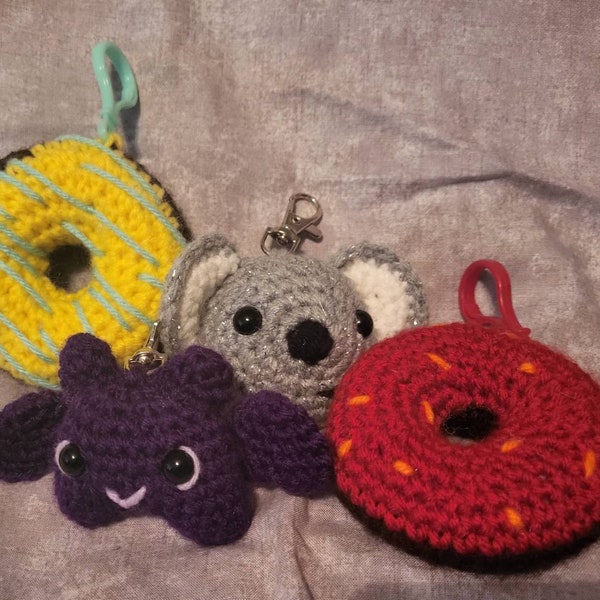 Plush Backpack Clips - Etsy