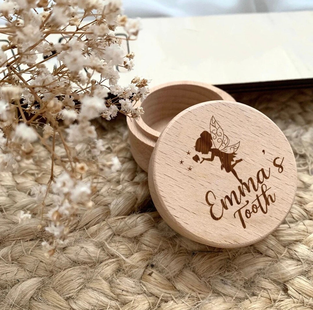 Personalized Baby Tooth Fairy Box Personalised Tooth Fairy - Etsy