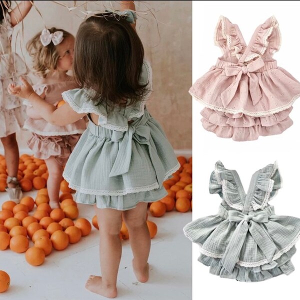 Frilly Baby Dress - Etsy