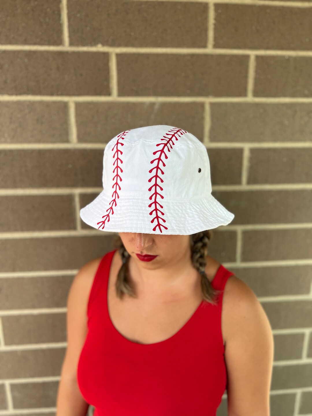 Baseball Bucket Hat - Etsy