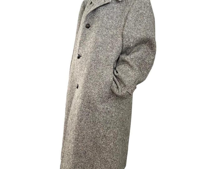 Rare 80s Crombie Scotland Union Made Tailored Brown 100% Wool Neutral ...
