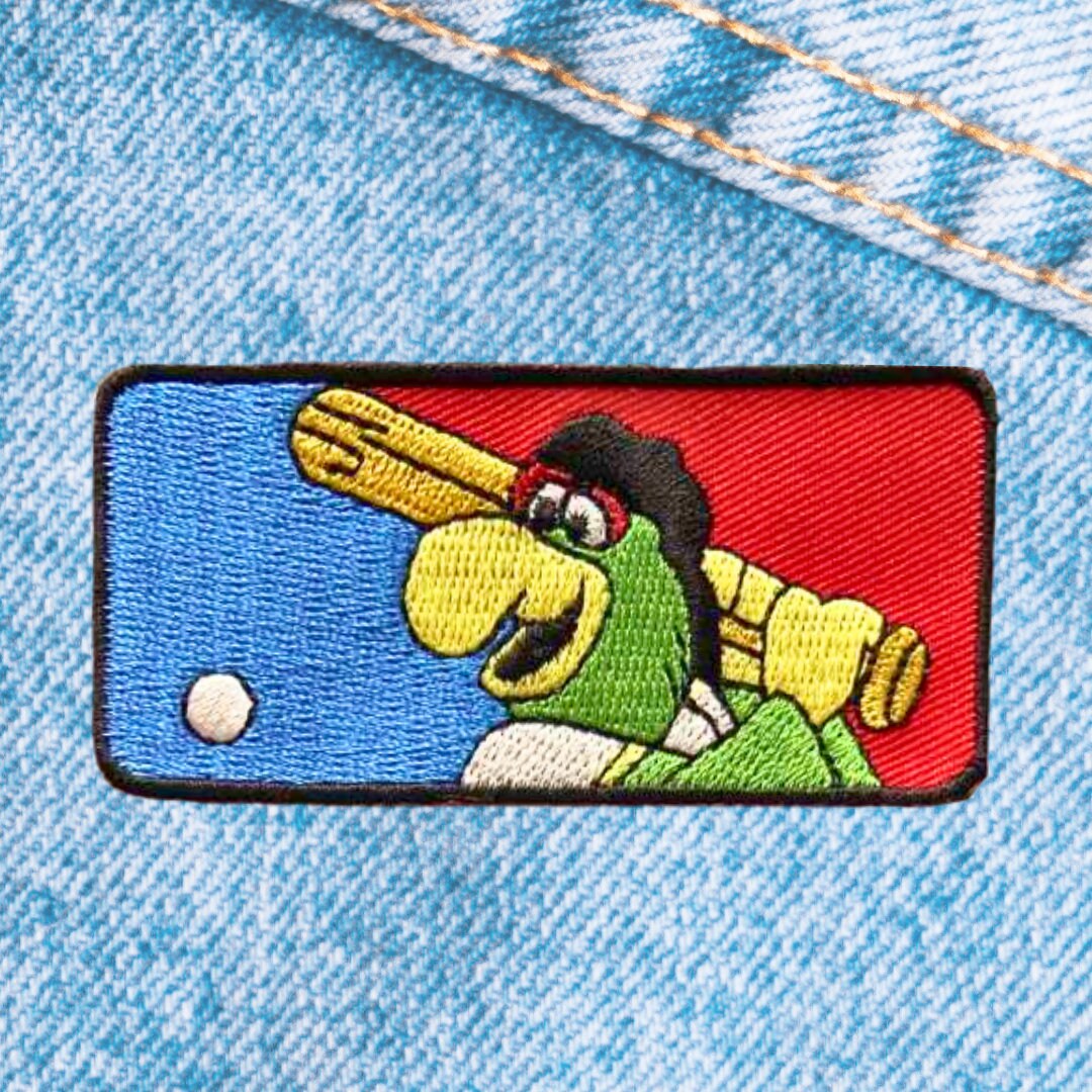 Pittsburgh | Baseball Parrot Mascot Logo 3" Iron-on Patch - Etsy