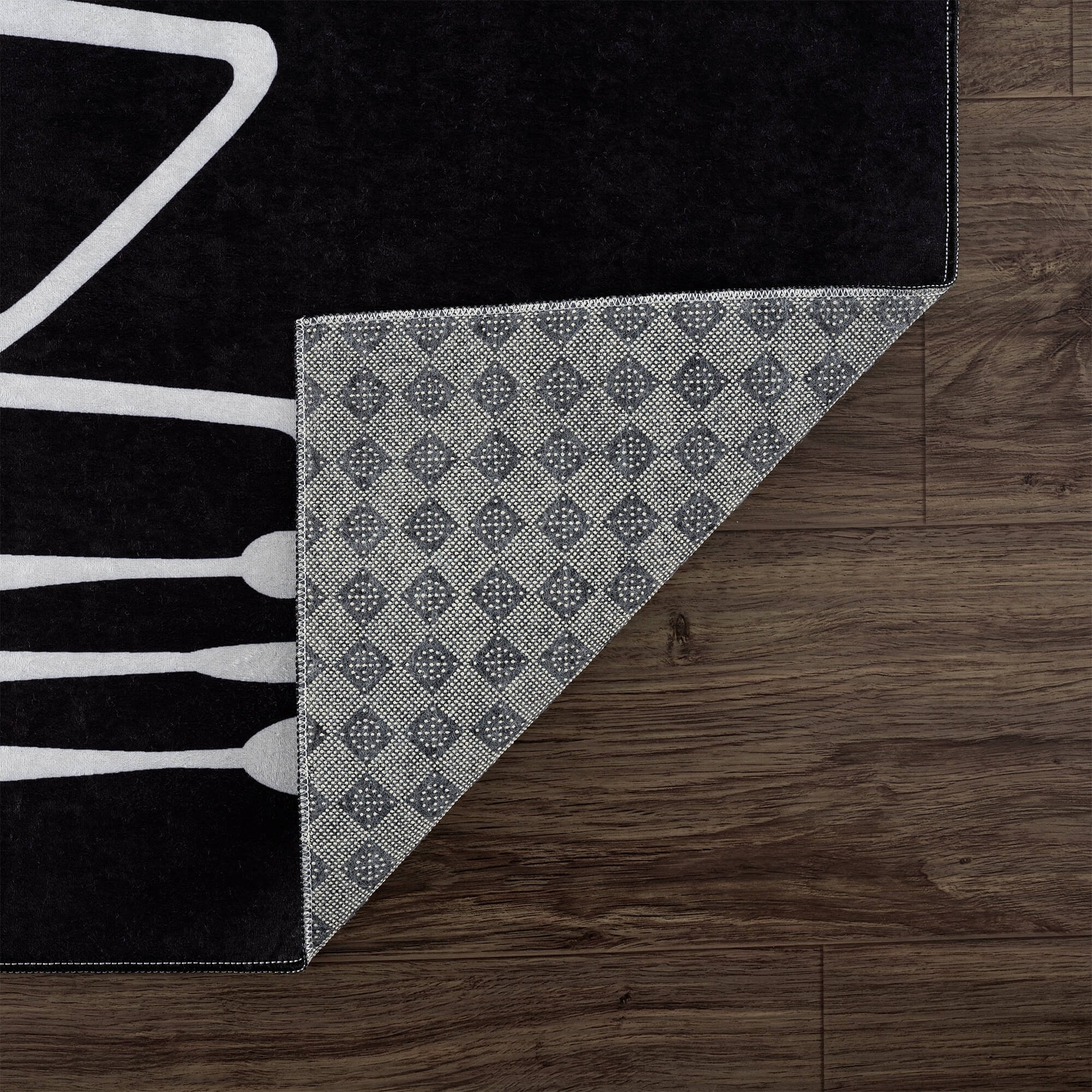 Pasha Home Kitchen Rug Kitchen Black Kitchen Runner Washable - Etsy