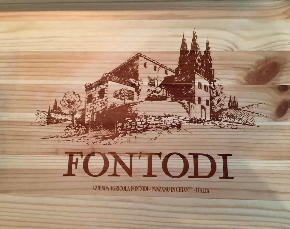 Wine Box Panel Serving Tray - Etsy