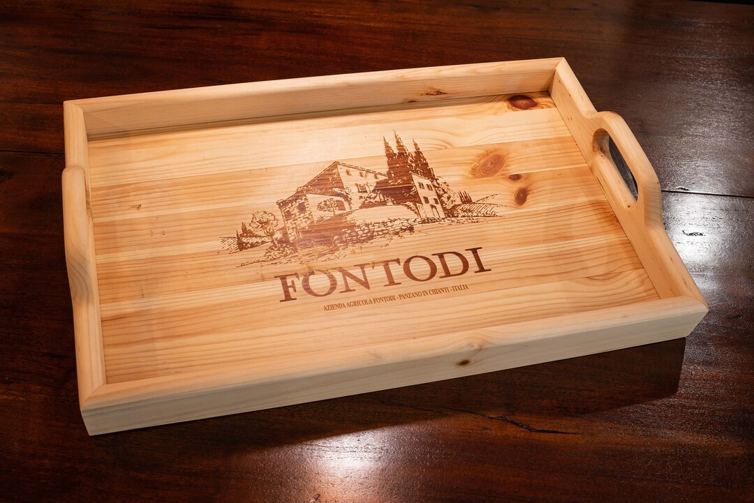 Wine Box Panel Serving Tray - Etsy