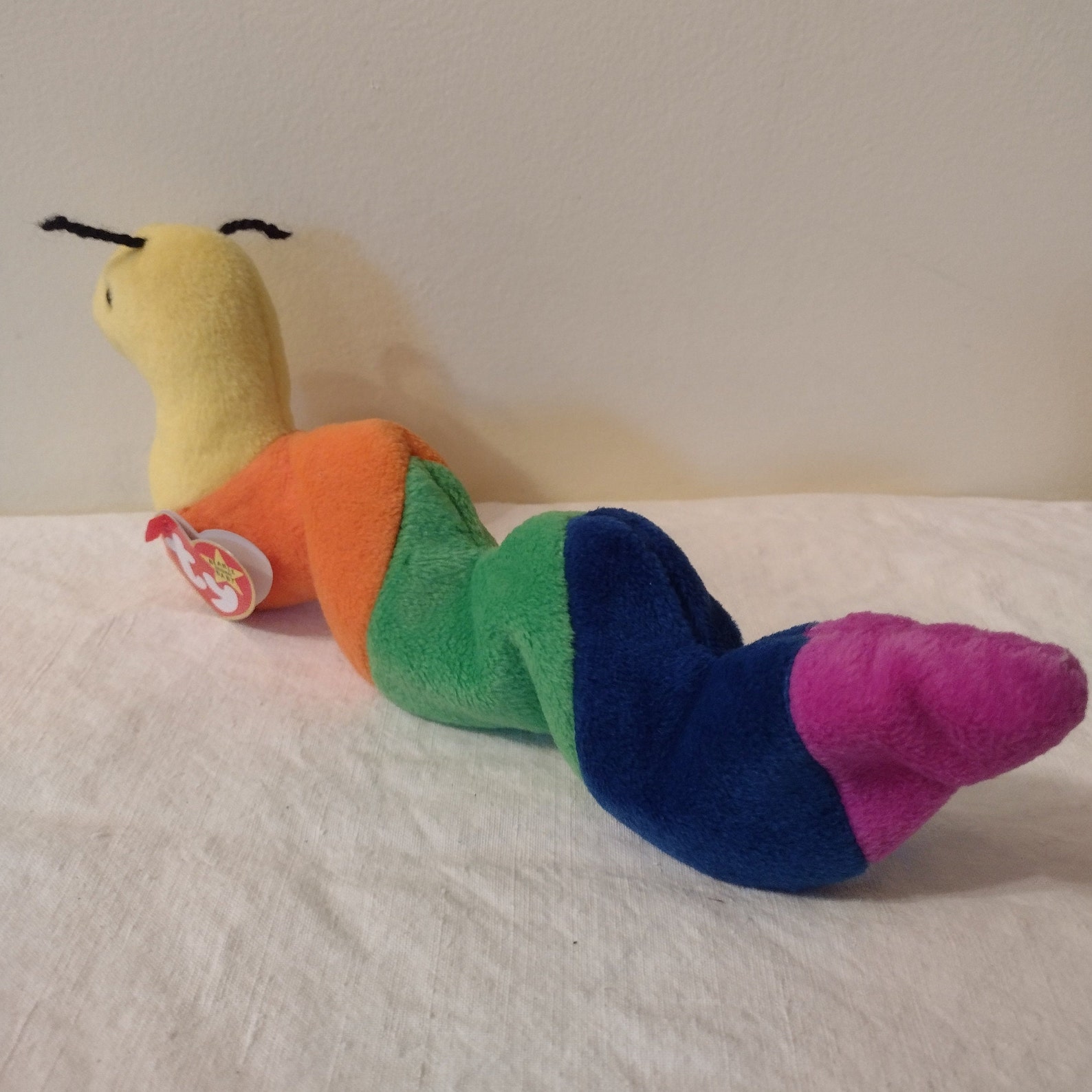 Vintage Inchworm TY Beanie Babies Collection. Retired Beanie. Rare Find ...