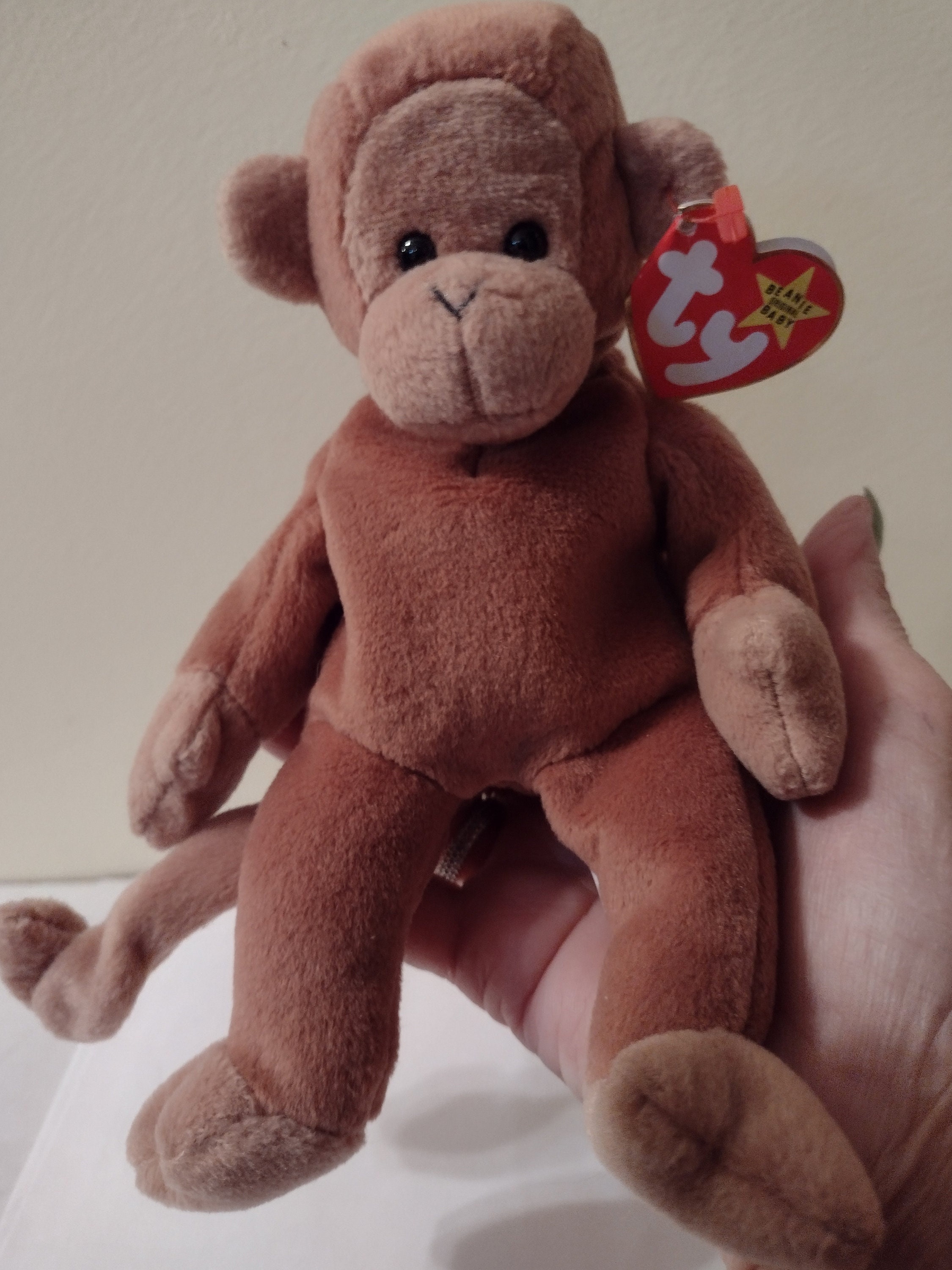 Vintage Bongo-ty-beanie Original Baby 1995 4067. Rare, Retired. Tan ...