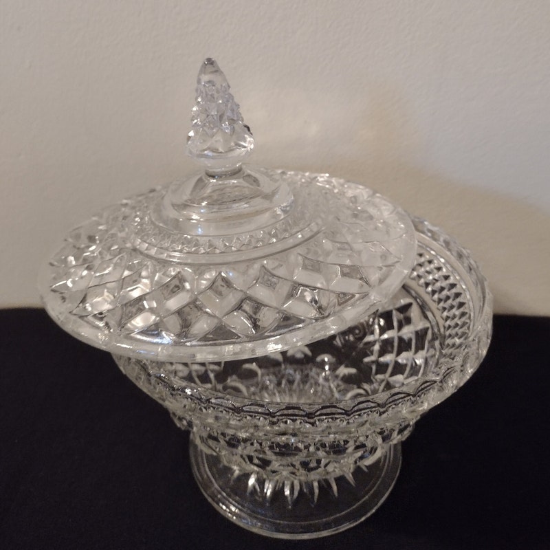 Crystal Candy Dish - Etsy