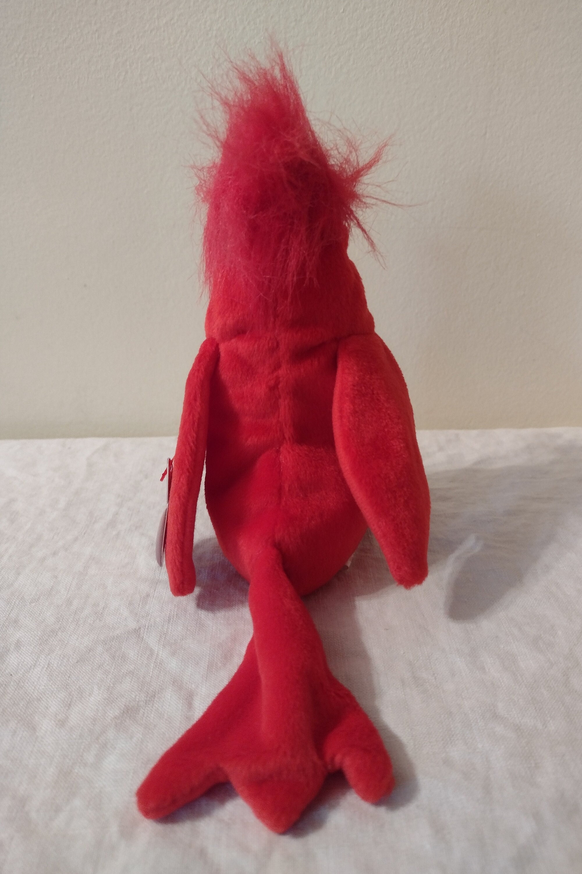 Vintage TY MAC the Cardinal. Beanie Babies Collection 1998-1999. Rare ...