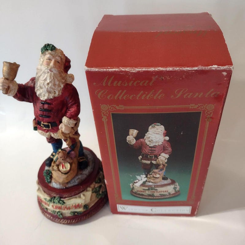 Musical Santa Claus - Etsy