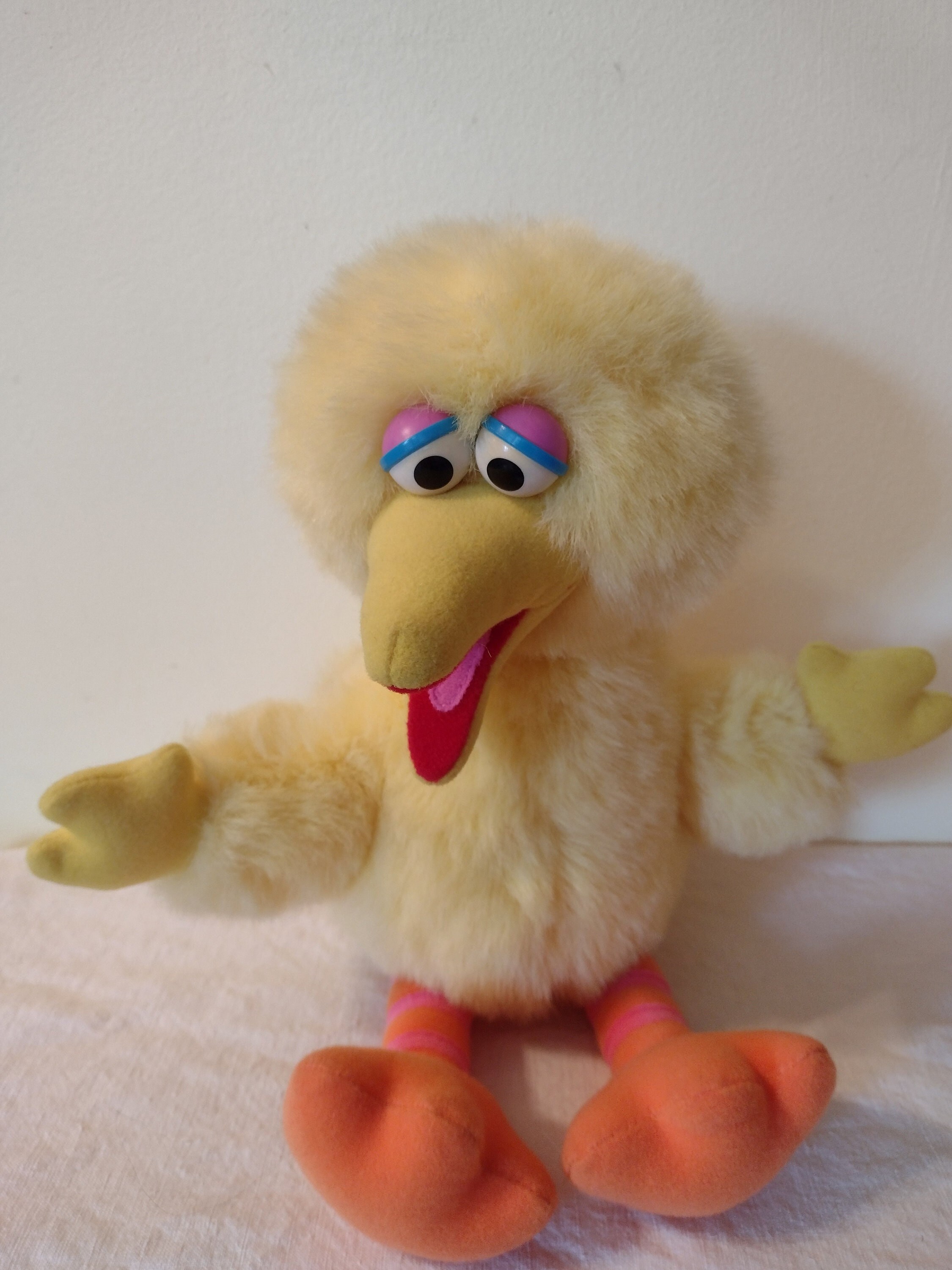 Vintage Sesame Street Big Bird Year 1992. Size 15" Tall. Made in China ...