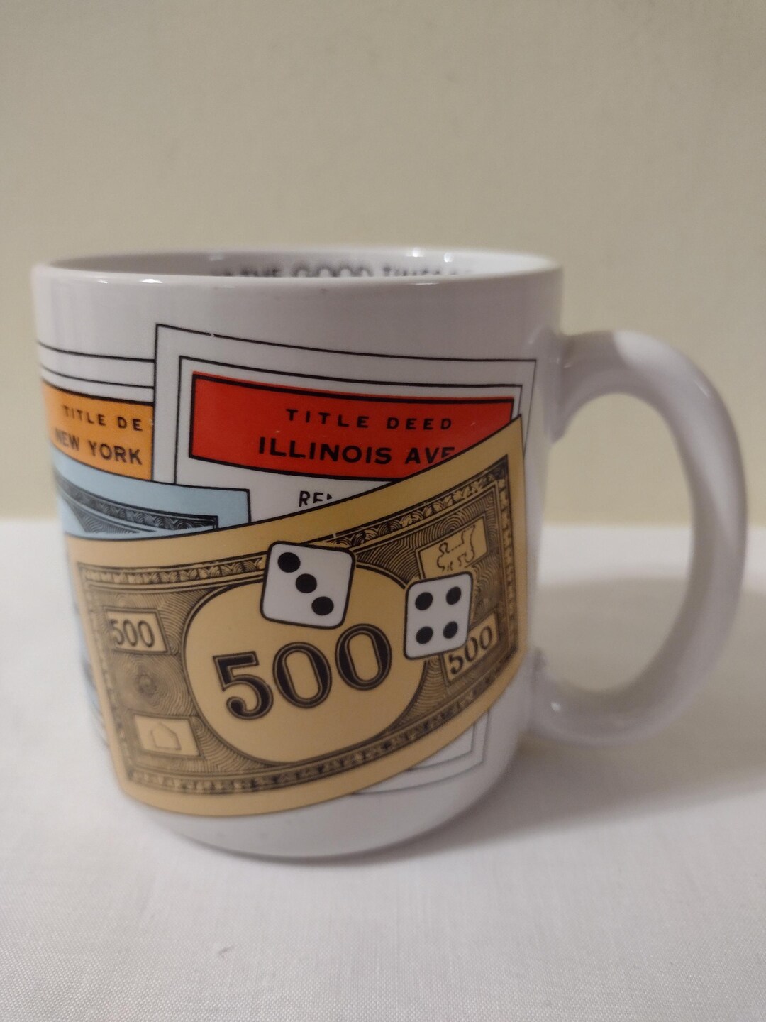 Vintage Monopoly Coffee Mug. Designers Collection Year 1935-1984 ...