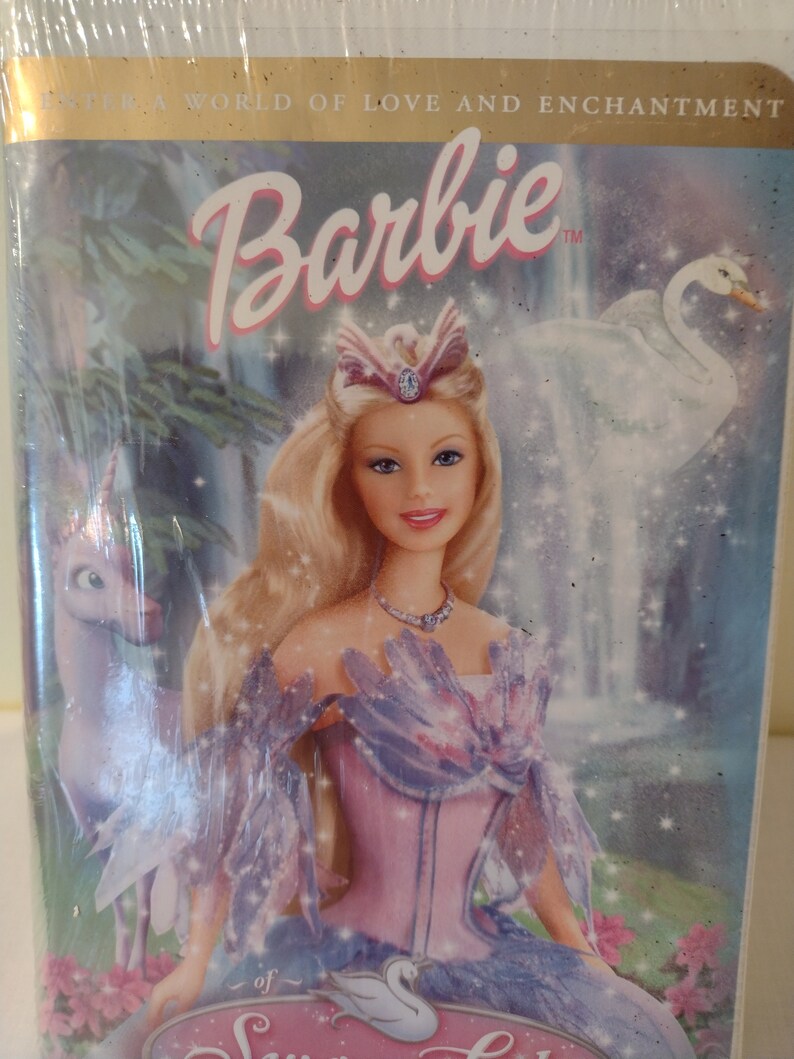 Vintage Barbie Swan Lake VHS Movie 2003. Enchantment Third Animated ...