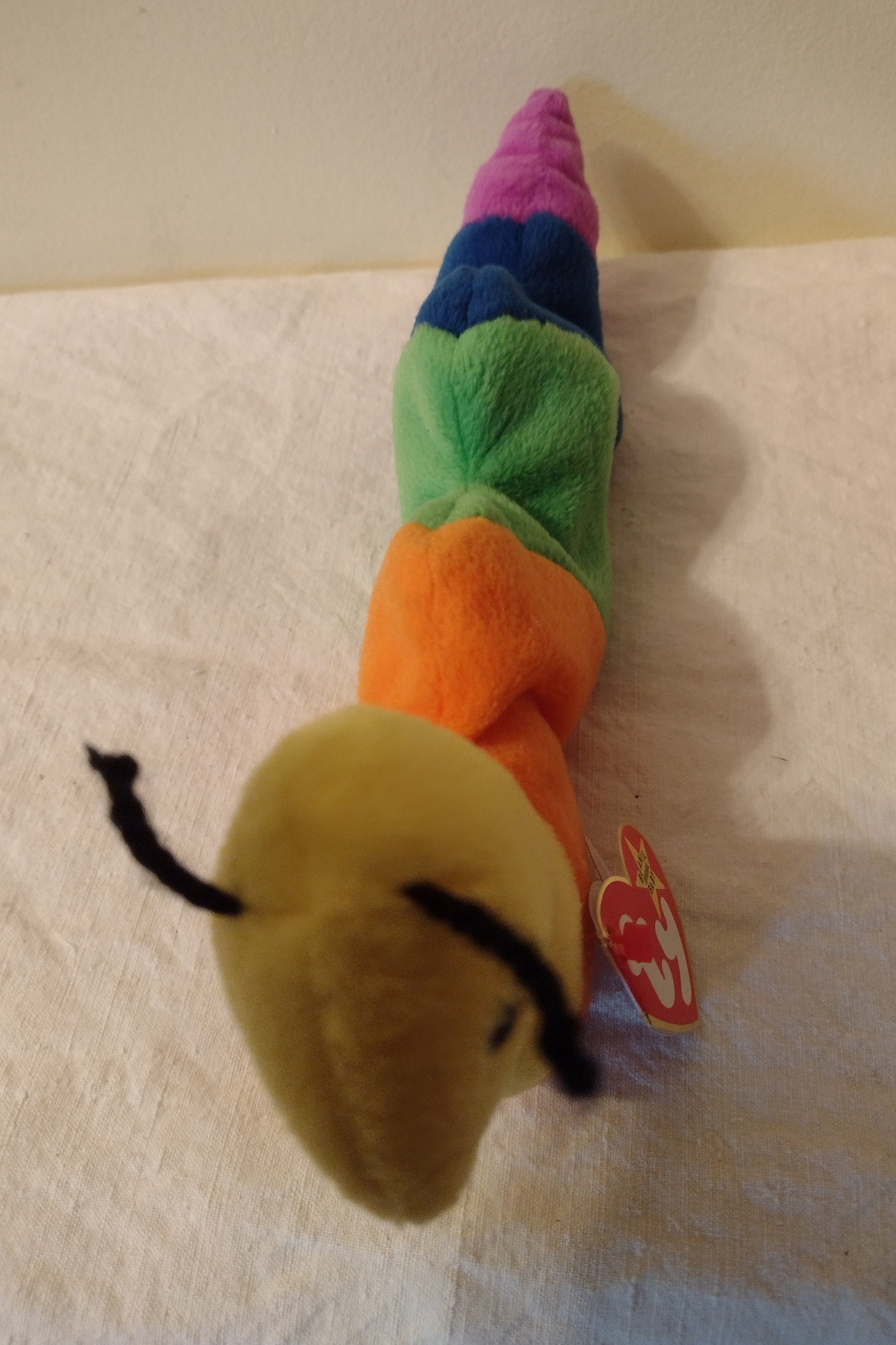 Vintage Inchworm TY Beanie Babies Collection. Retired Beanie. Rare Find ...