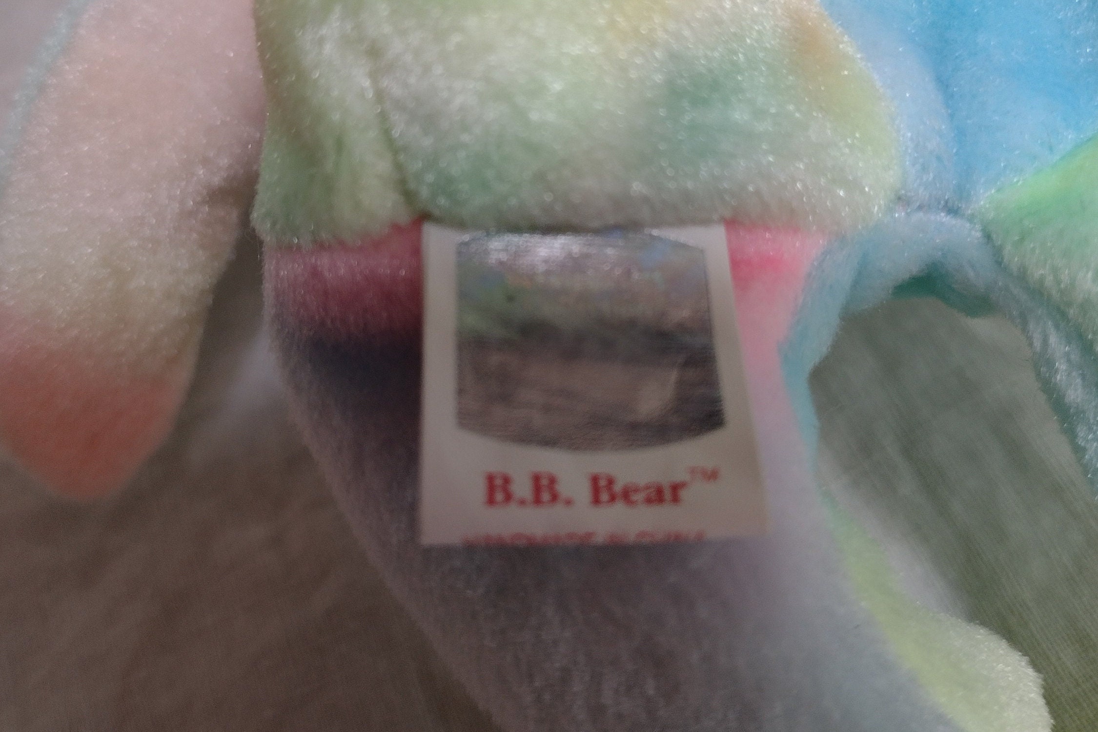 Vintage TY BB Bear. Birthday Beanie Babies Collection Year 1999 ...