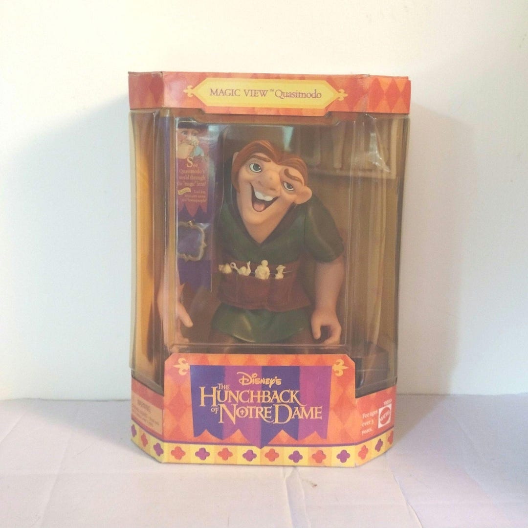 Vintage Disney Hunchback of Notre Dame. Magic View QUASIMODO 1995 ...