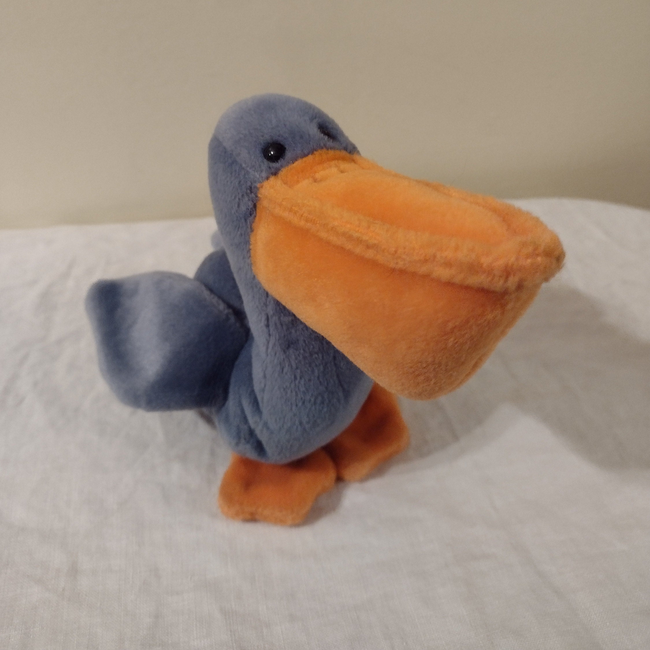 Vintage TY Scoop Pelican 1996. the Beanie Baby Collection. Dob-july 1 ...