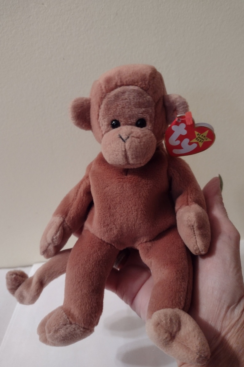 Vintage Bongo-ty-beanie Original Baby 1995 4067. Rare, Retired. Tan ...