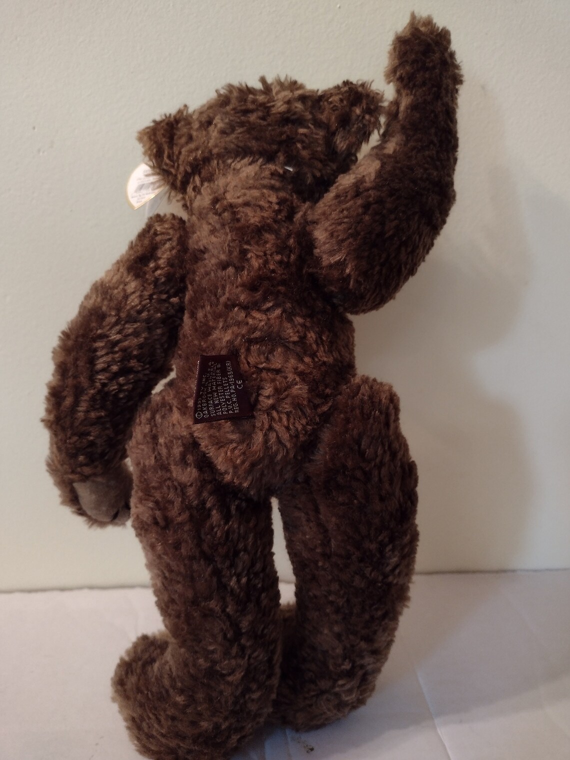 Vintage Tyrone Brown Bear Year 1993. TY Beanie Babies Collector's ...